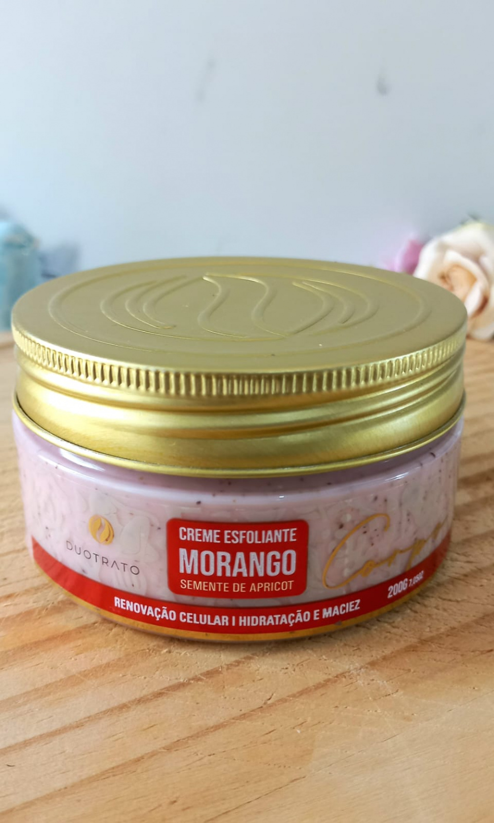 Esfoliante Corporal Morango 200g Duotrato - Up You Sense Beauty