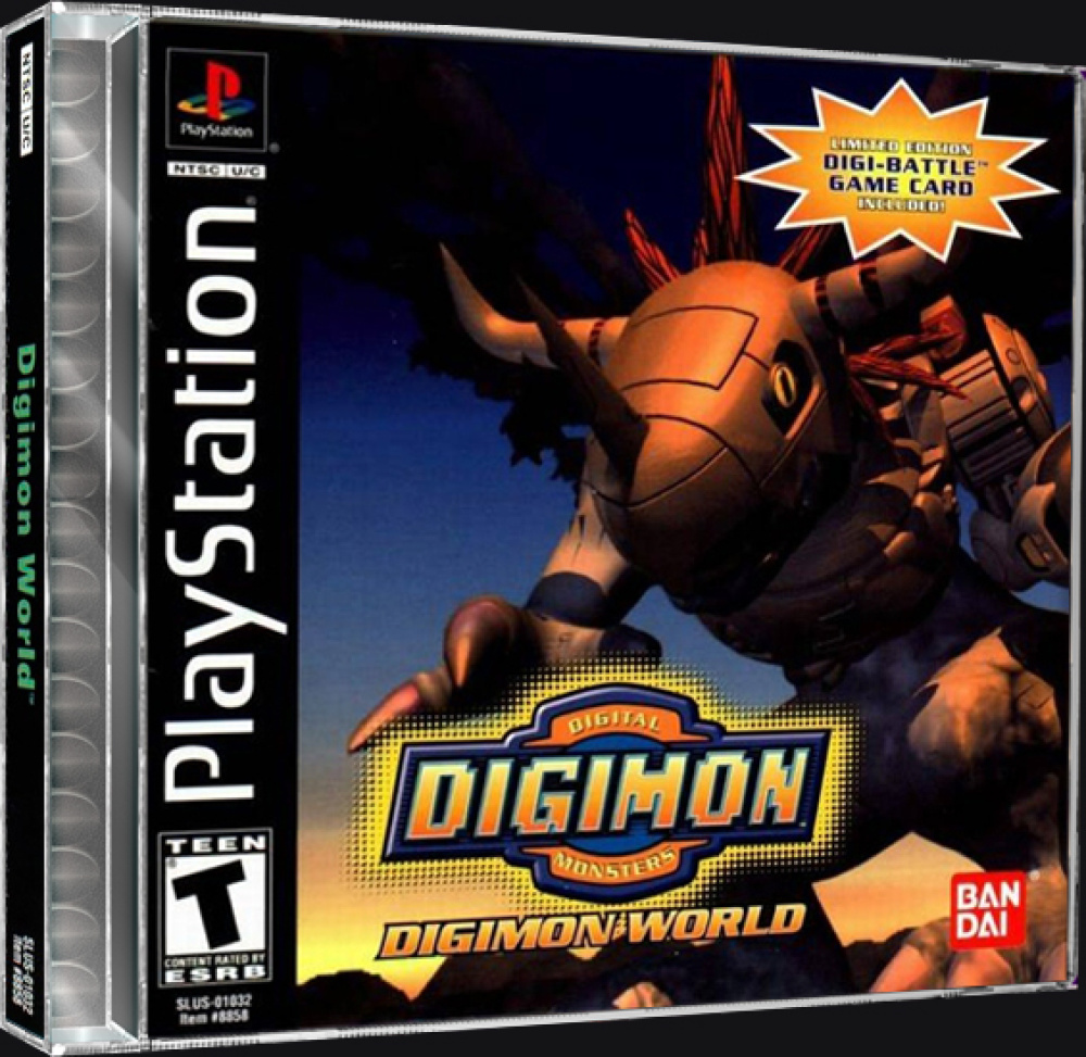 PS1 - Digimon World - USEGAMES