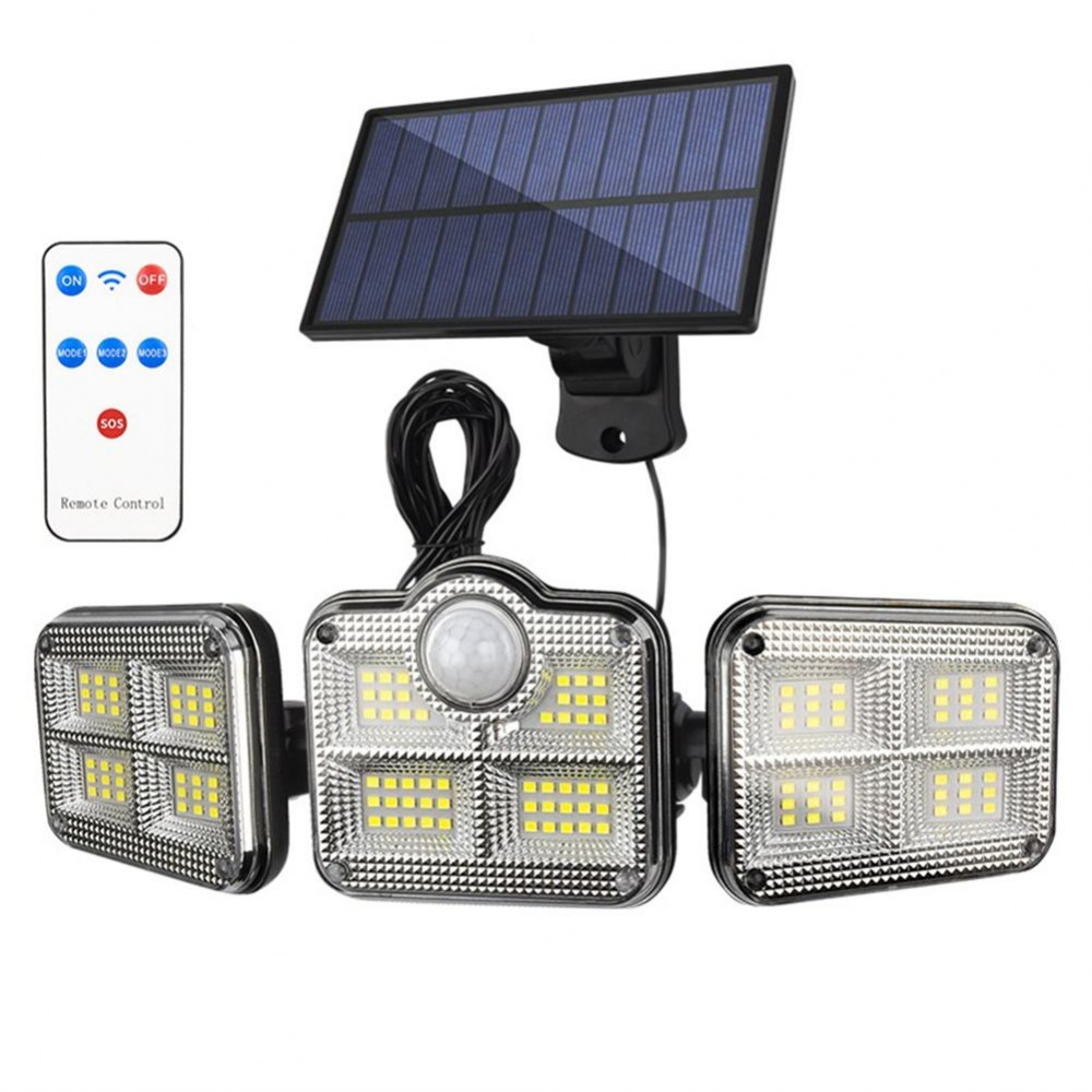 Refletor LED Solar 800W com 3 Cabeças- PowerLight® - Outlet House Br.