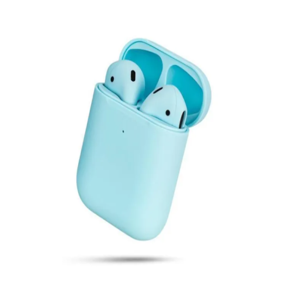 FONE OUVIDO BLUETOOTH SEM FIO INPODS 12 AZUL CLARO A-990 - VCB Shop