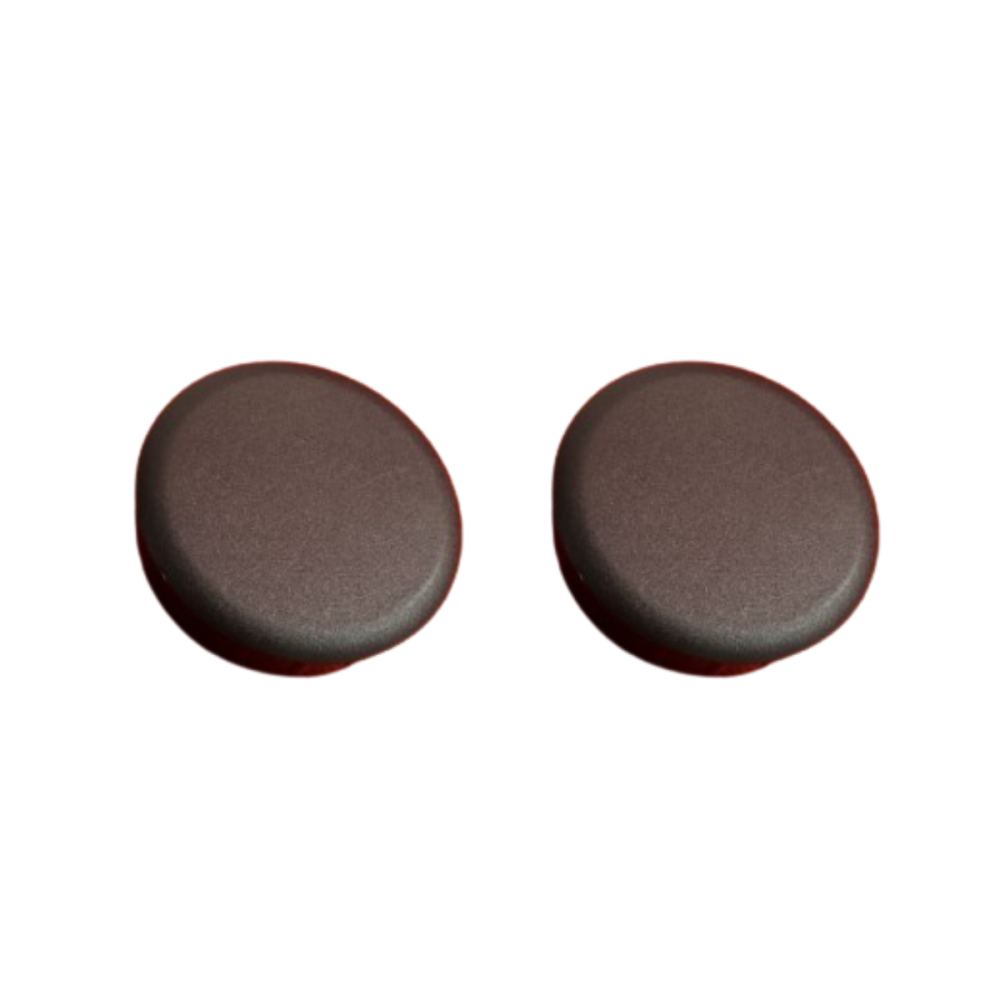 Tampa Corrimão Nylon Para Tubo 2 Preto Achatado Kit 2 Un - VCB Shop