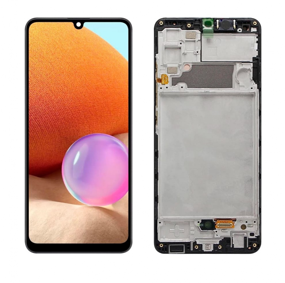 Tela Display A32 4G A325 Oled Com Aro - Vcell Celulares