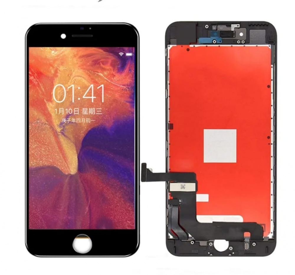 Tela Display Iphone 7 / Iphone 7G Preto - Vcell Celulares