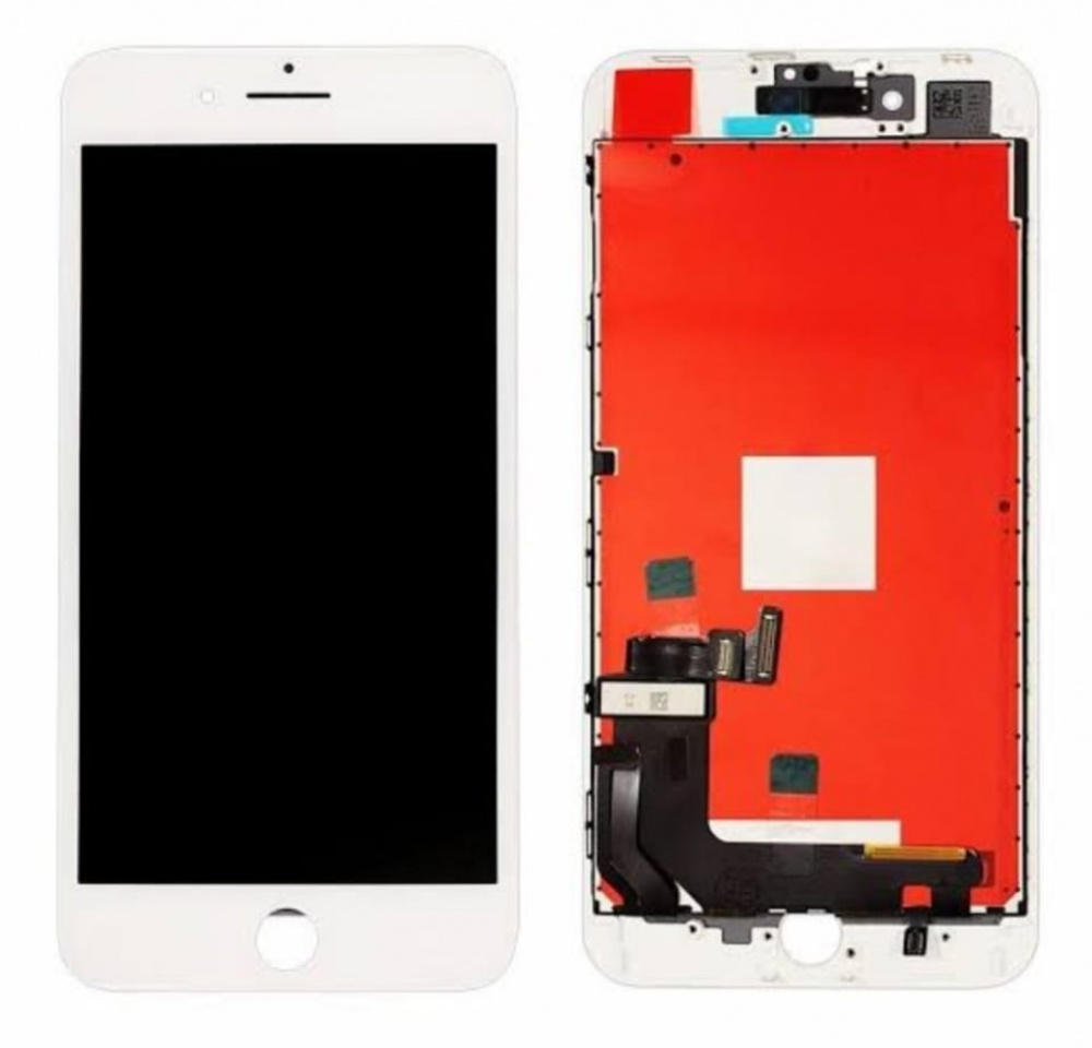 Tela Display Iphone 8 Plus / 8G Plus (Branco) - Vcell Celulares