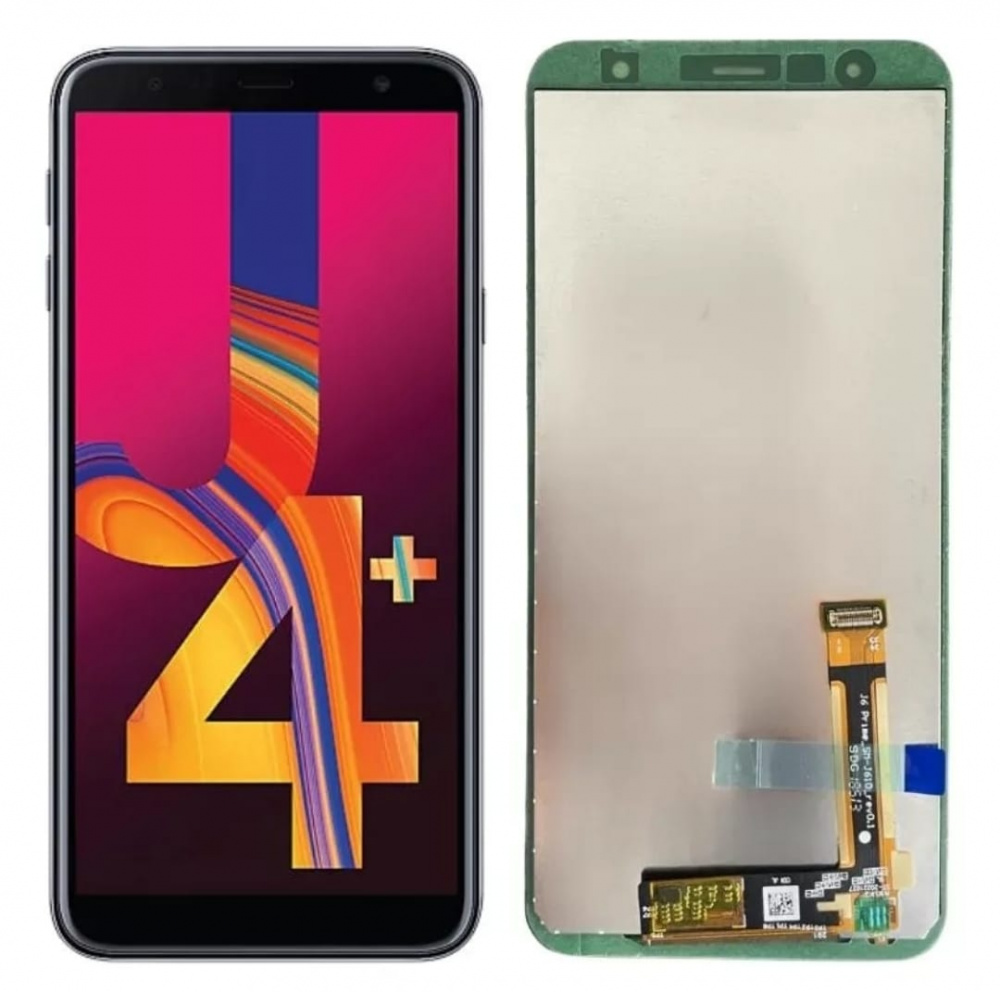 Tela Display J4 Plus J6 Plus J4 Core J410g J610g J415g Fita Verde Top ...
