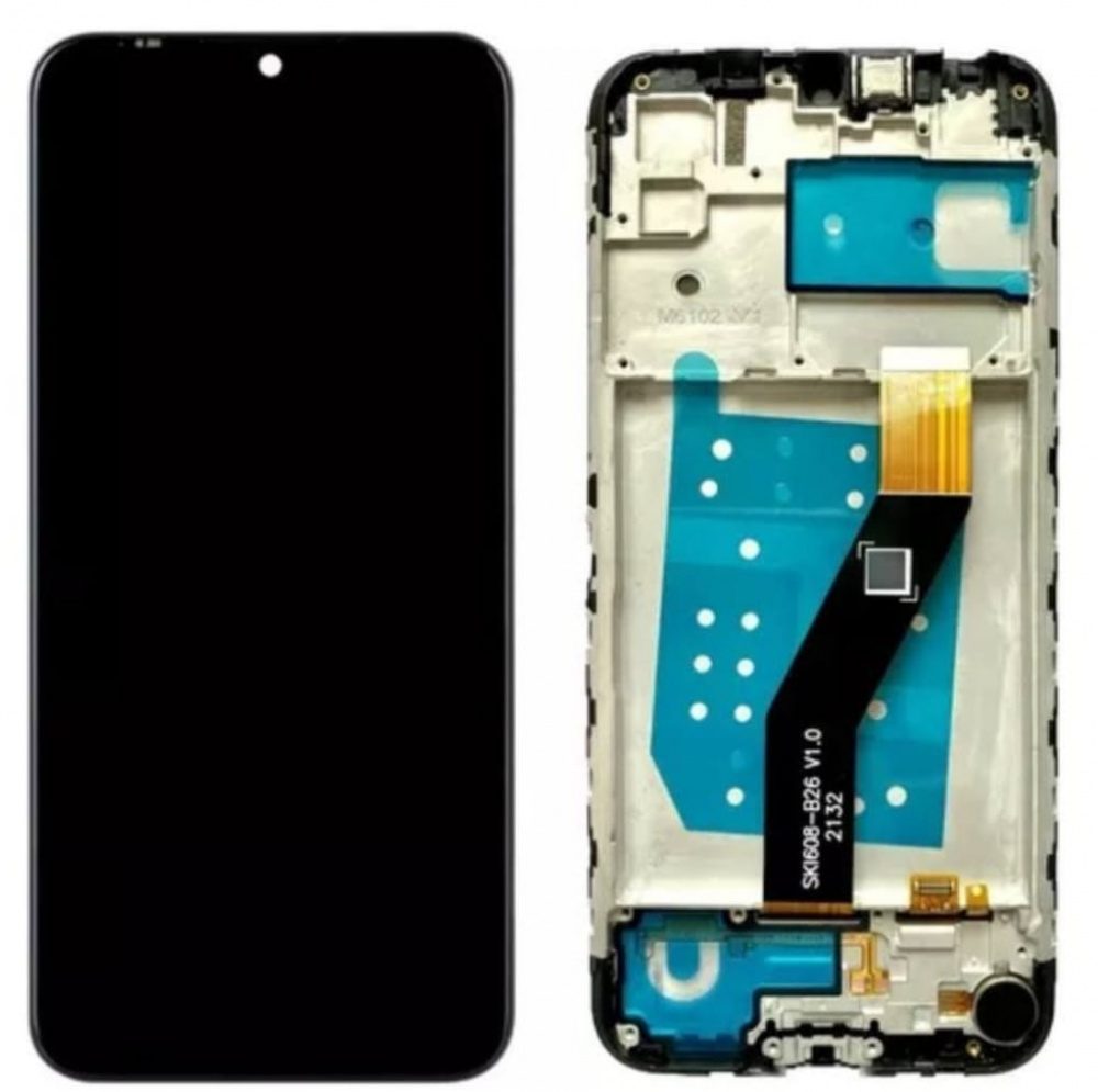 Tela Display Moto E6s Com Aro VIVID XT2053 - Vcell Celulares