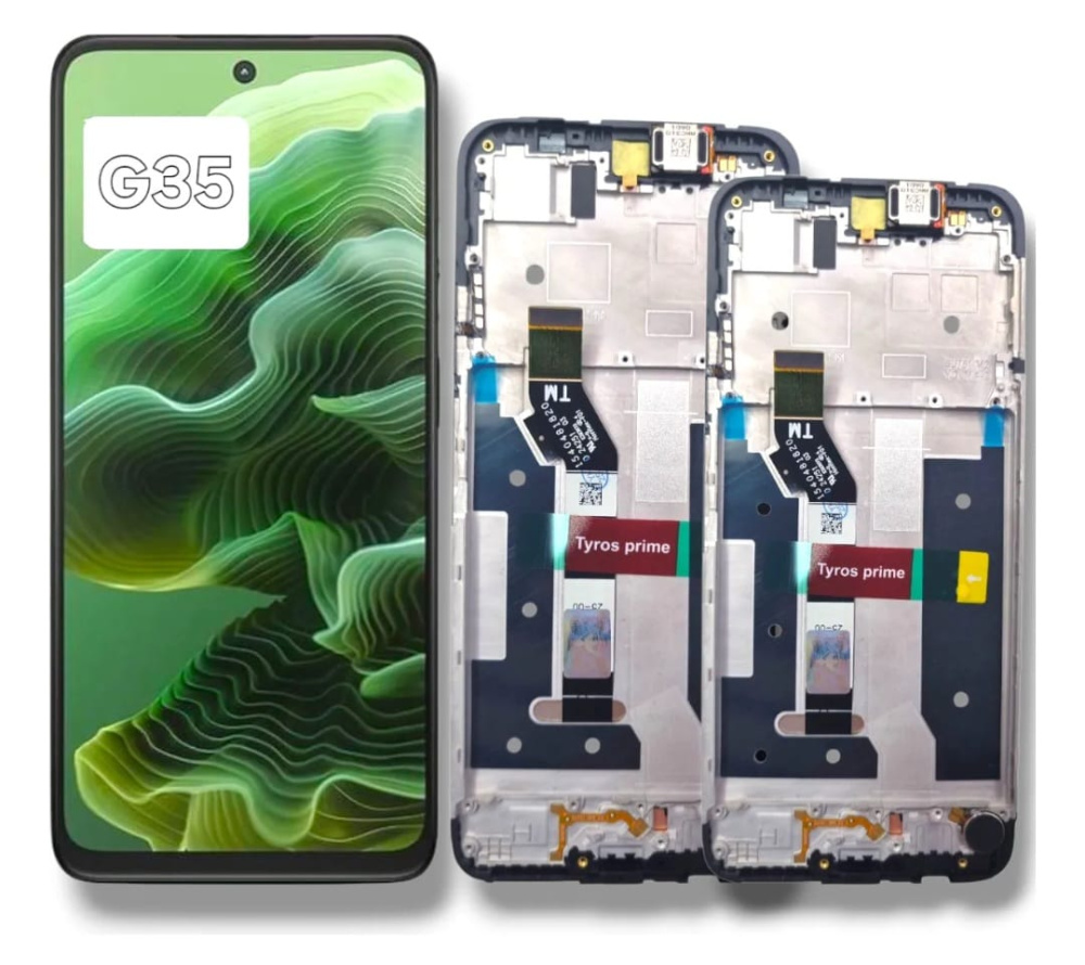 Tela Display Moto G35 5G Com Aro - Vcell Celulares