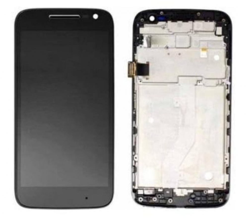 Tela Display Moto G4 Play XT1600 / XT1603 Com Aro Preto - Vcell Celulares