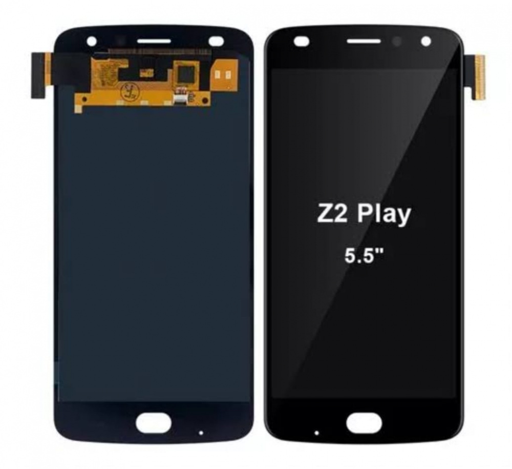 Tela Display Moto Z2 Play Oled XT1710 Preto - Vcell Celulares