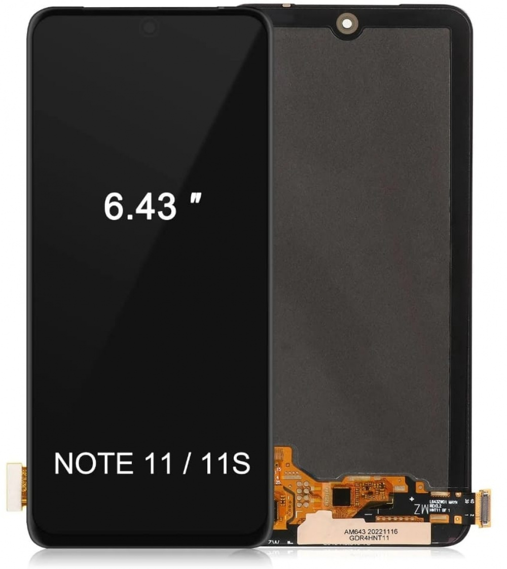 Tela Display Note 11 4G Note 11S 4g Note 12S Poco M4 Pro 4G Poco M5 ...