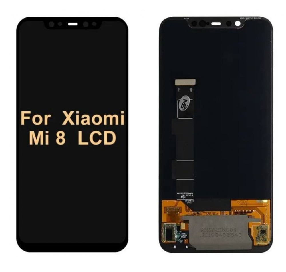 Tela Display Xiaomi Mi 8 Oled Sem Aro - Vcell Celulares