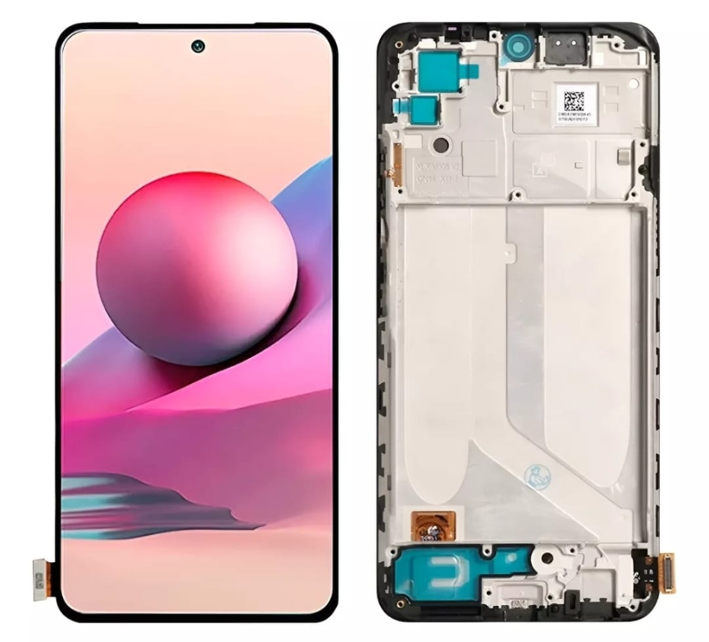 Tela Display Xiaomi Note 10 4G Note 10S Oled Com Aro - Vcell Celulares