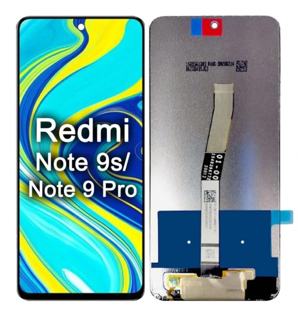 Tela Display Xiaomi Note 9S / Redmi Note 9 Pro Qualidade Premium Sem ...