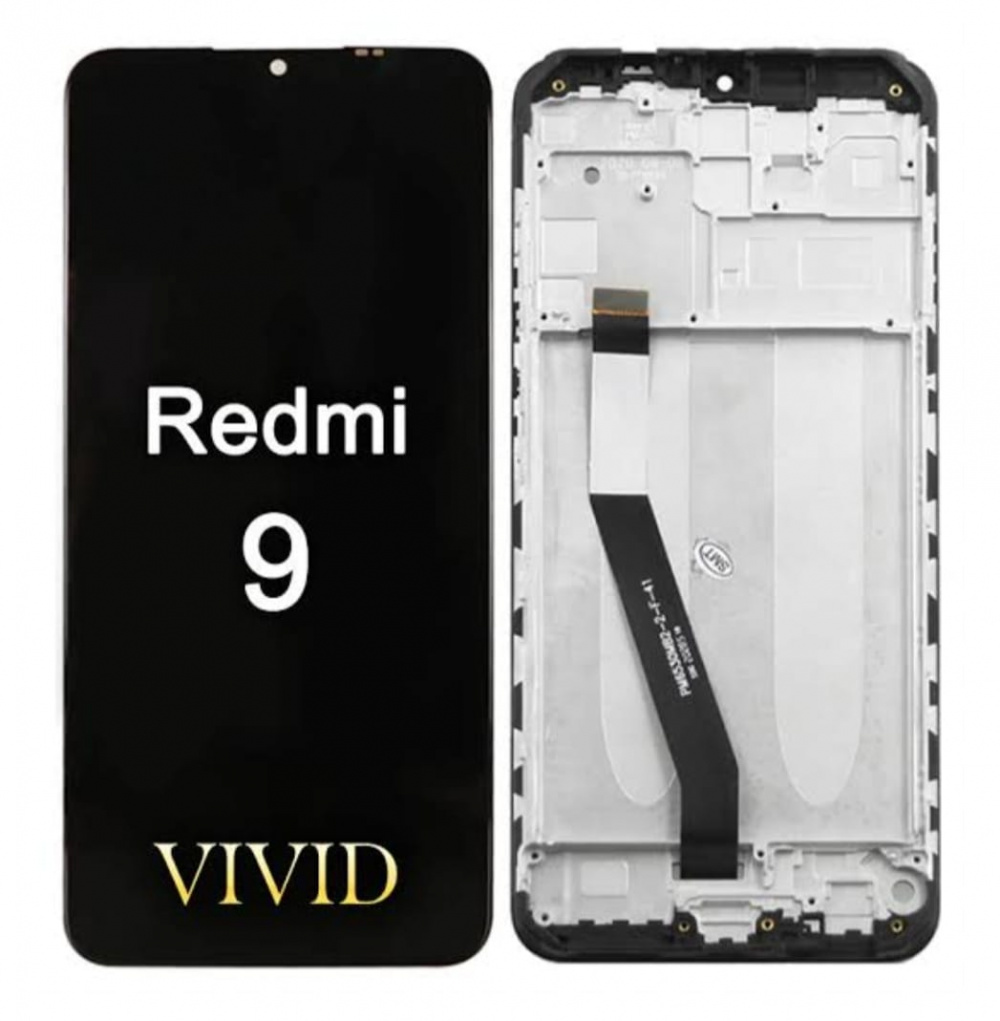 Tela Display Xiaomi Redmi 9 / Redmi 9 Prime Premium Com Aro - Vcell ...