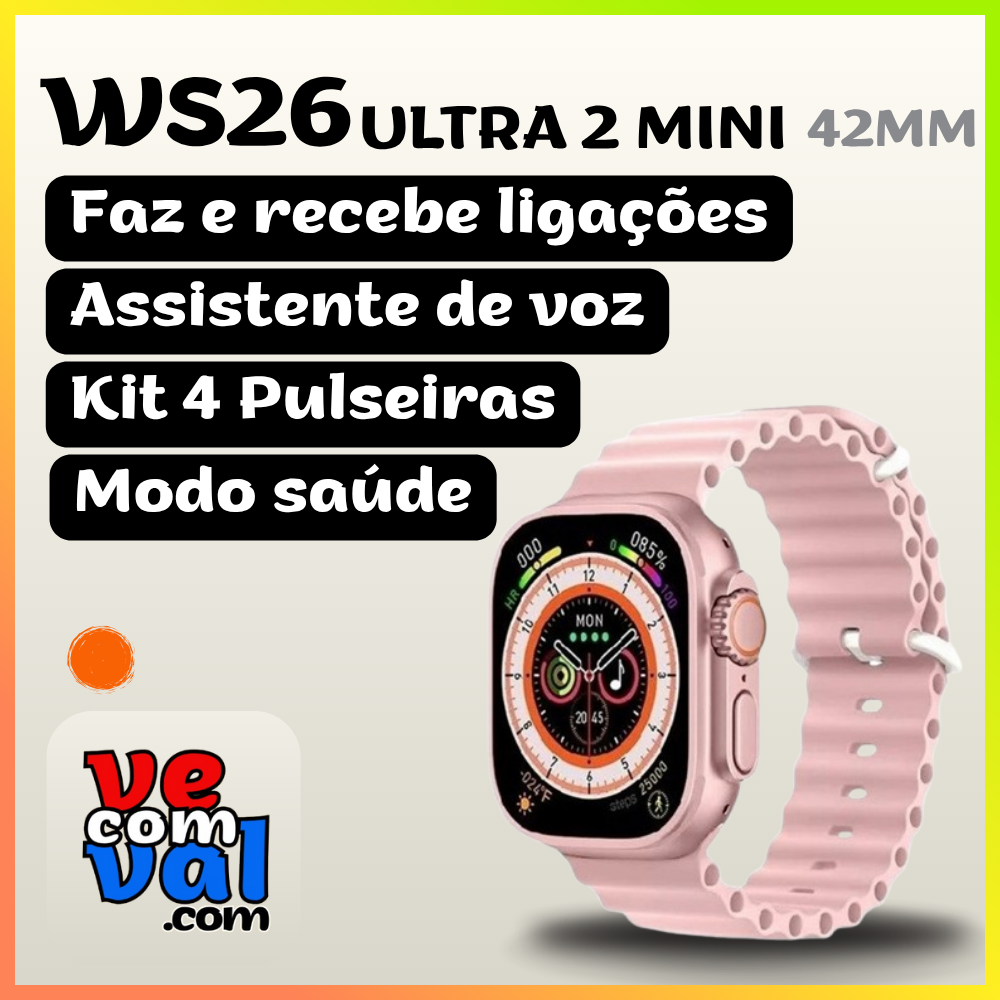 WS26 ULTRA 2 MINI KIT 4 PULSEIRAS - Vêcomval