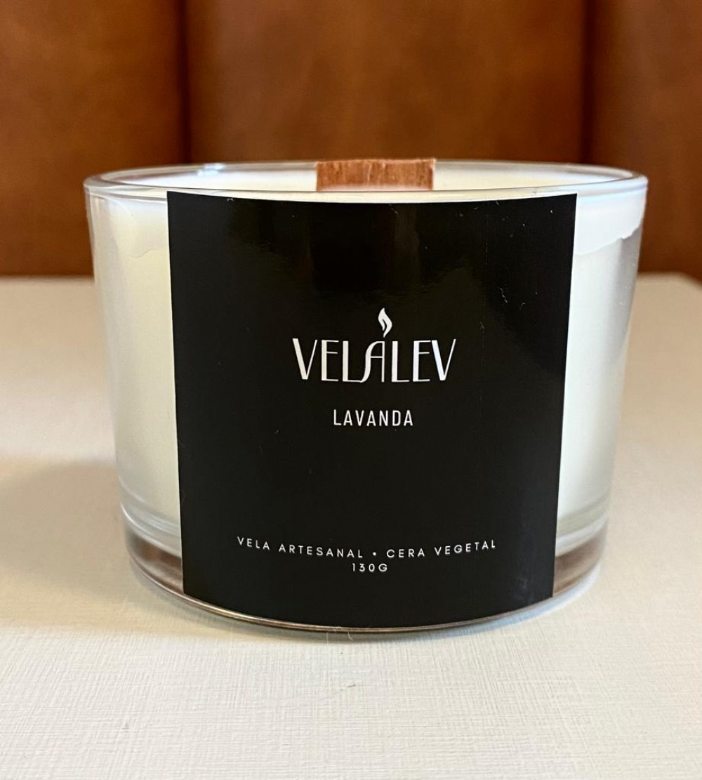 Vela aromática Lavanda - Velalev - Velas aromáticas