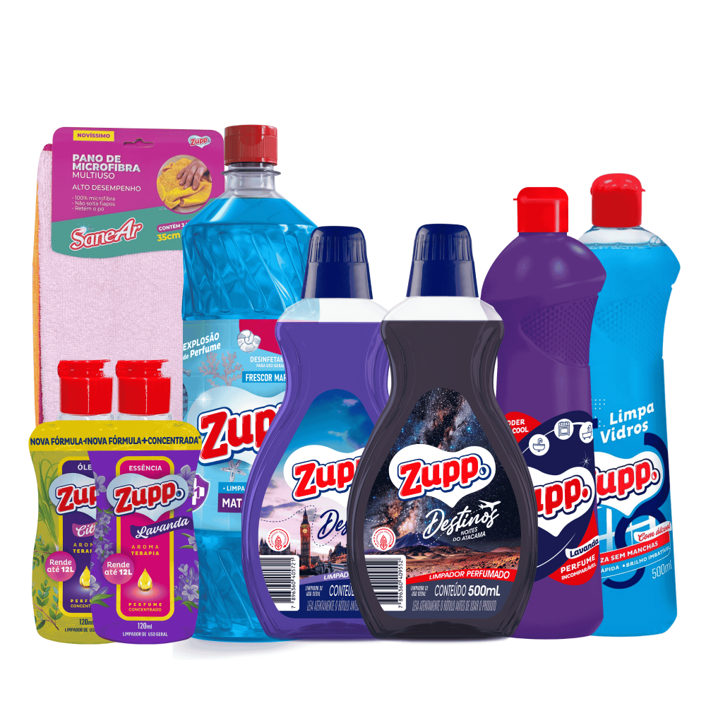 Kit Poder da Limpeza - Zupp