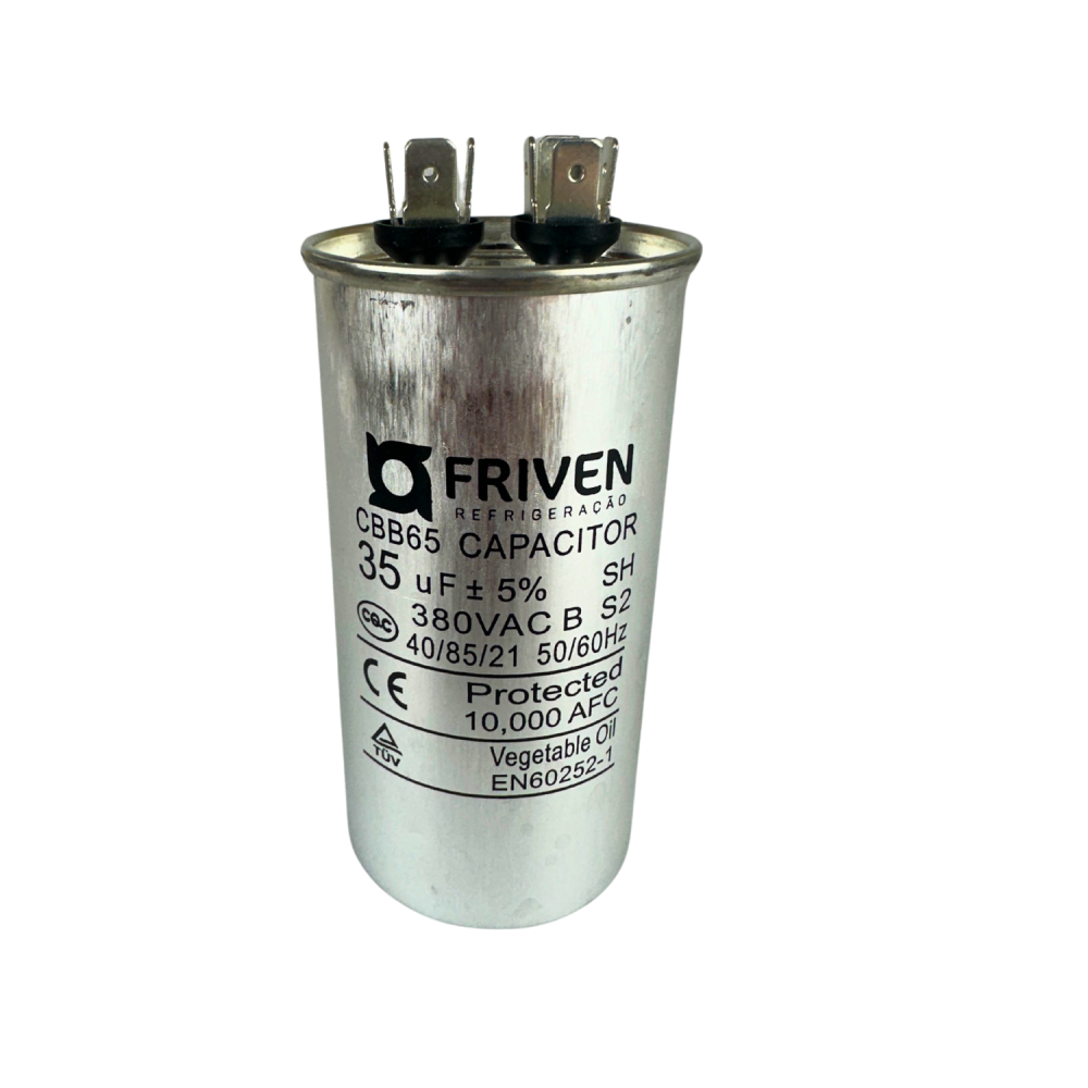 Capacitor Permanente 35uF 380V | Ar Condicionado