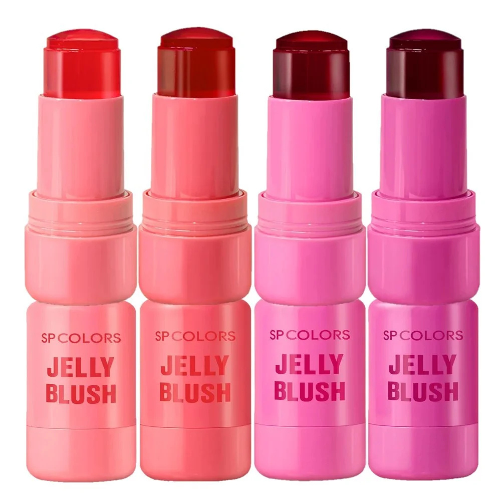 Kit 4 un Jelly Blush Stick Bastão Lip Tint Gelatina Sp Colors Todas ...