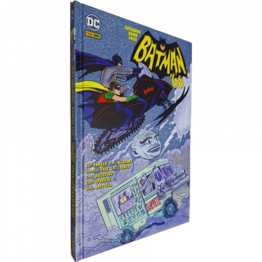 Livro em Formato HQ Graphic Novel Batman '66 Entrando Numa Fria! Jeff ...