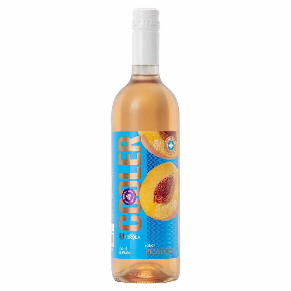 GIROLA COOLER PESSEGO 750ML - Vinhos com Pat