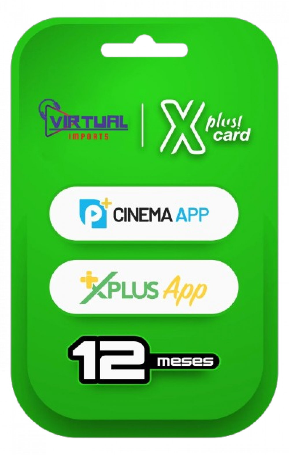 Código de Ativação Xplus Card (Xplus App + Cinema App) 12 Meses ...
