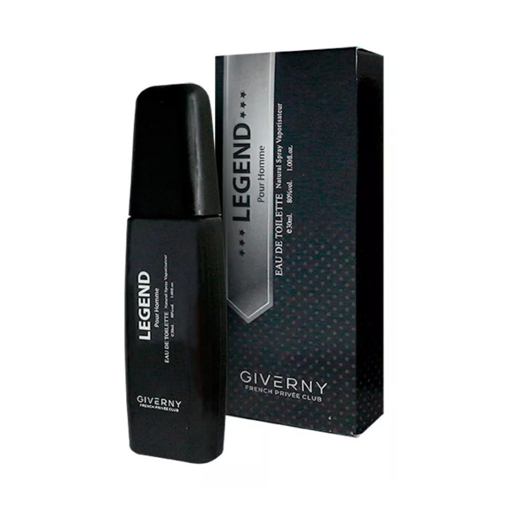 Perfume Masculino Giverny Legend Pour Homme 30ml - VitaliShop