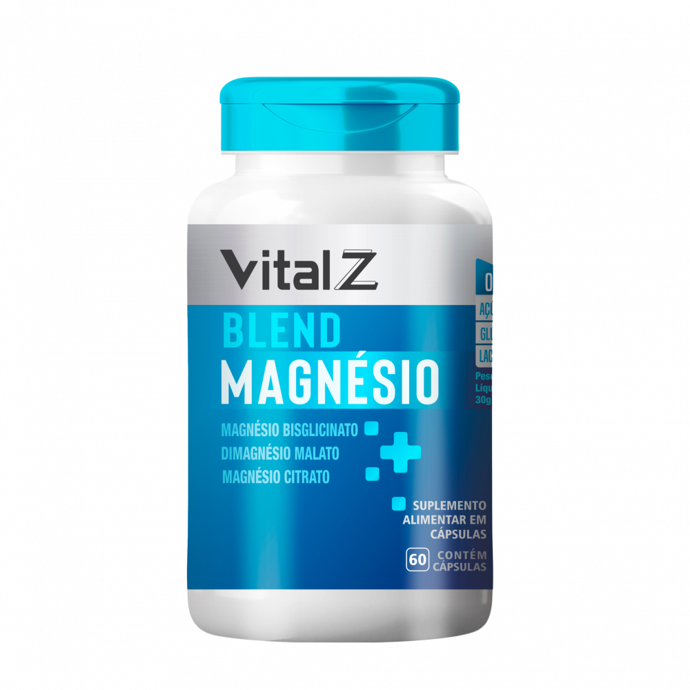 BLEND MAGNÉSIO VITAL Z - Loja Oficial VitalZ | Levamos saúde até sua casa