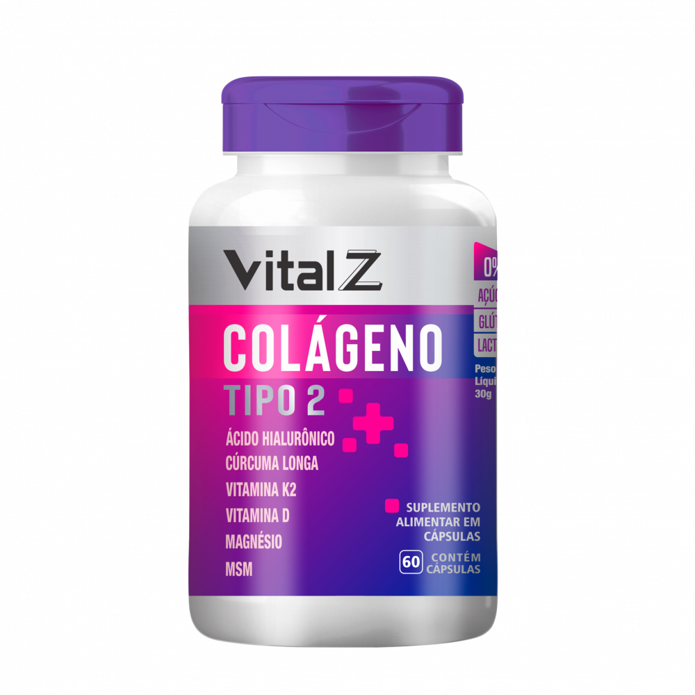 COLÁGENO TIPO 2 VITAL Z - Loja Oficial VitalZ | Levamos saúde até sua casa