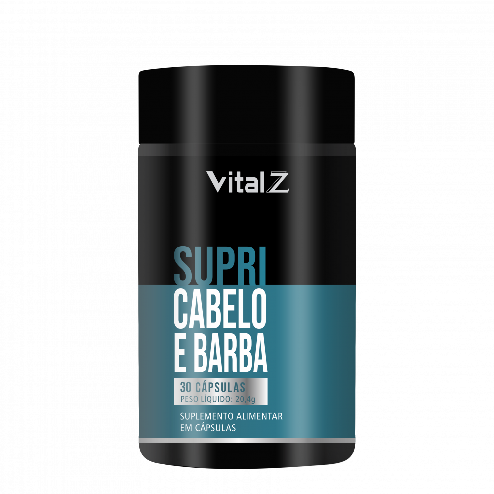 SUPRI CABELO E BARBA - Loja Oficial VitalZ | Levamos saúde até sua casa