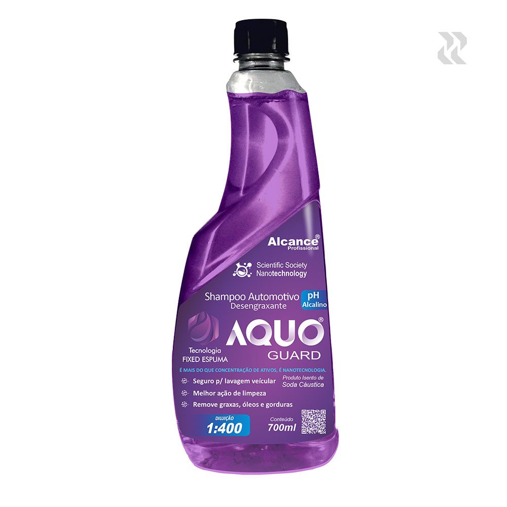 Aquo Guard - Shampoo Concentrado Desengraxante - Alcance (700ml) - Vitstock