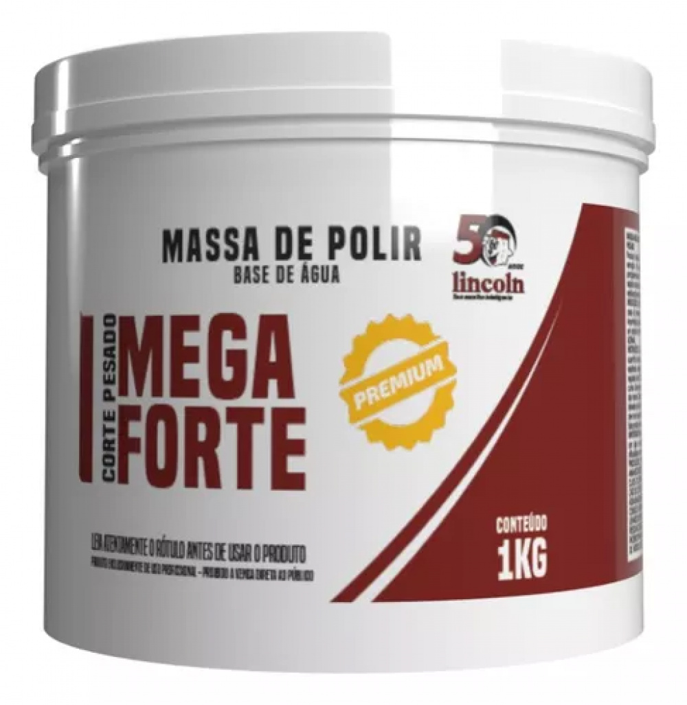 Massa Mega Forte Premium - Lincoln (1kg) - Vitstock
