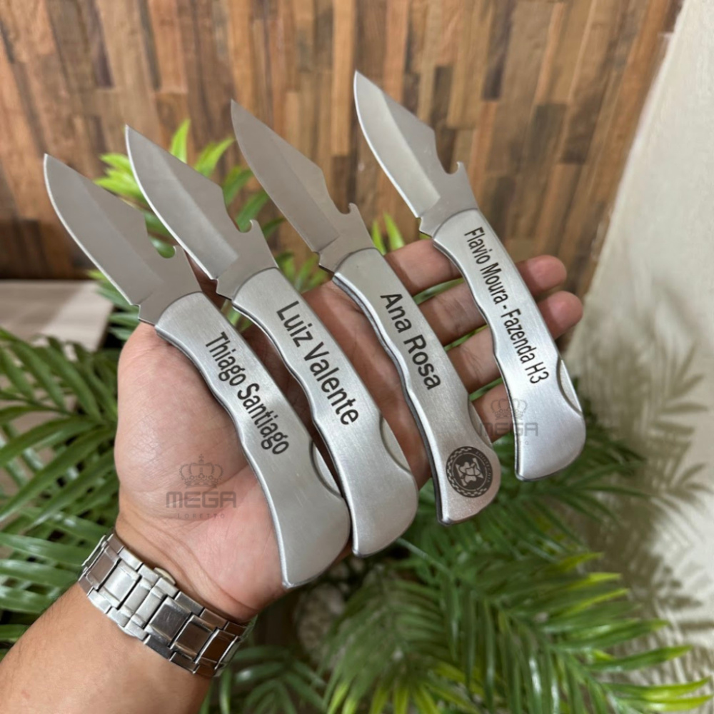 Canivete Personalizado com Seu Nome e Símbolo - Vorx
