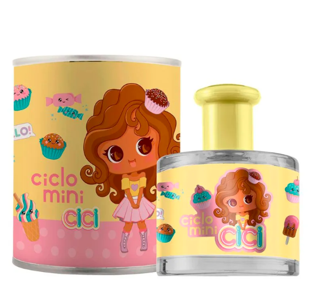Cici Mel Ciclo Mini Ciclo Cosméticos Deo Colônia Perfume Infantil 100ml ...