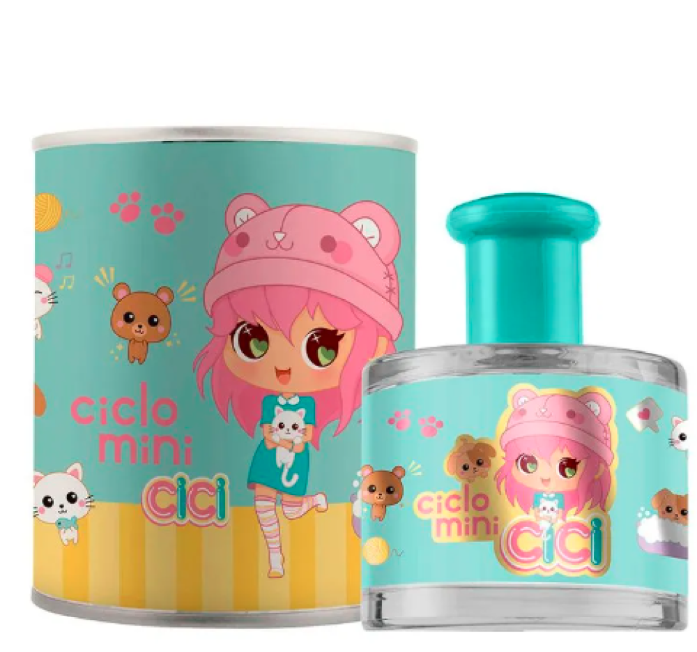 Cici Zoe Ciclo Mini Ciclo Cosméticos Deo Colônia Perfume Infantil 100ml ...