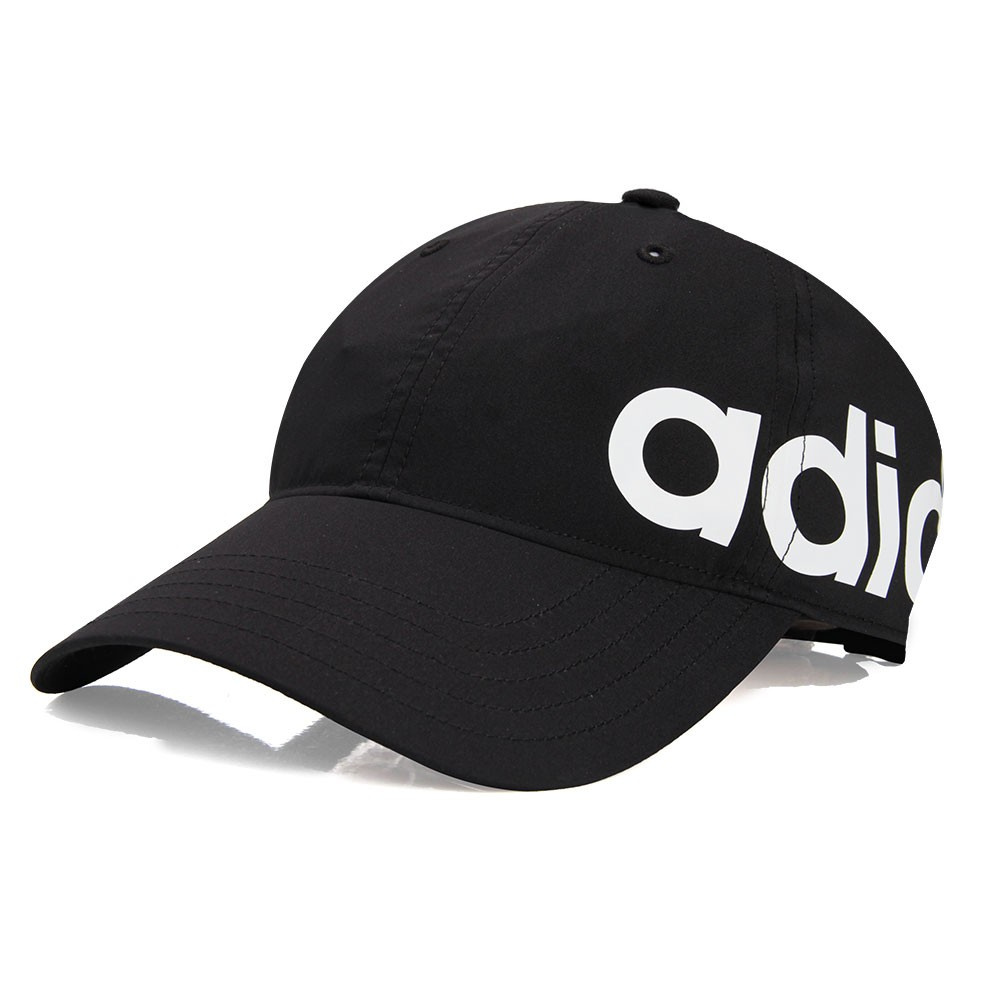 Boné Adidas Letreiro Preto Aba Curva - vpCaps - vpCaps