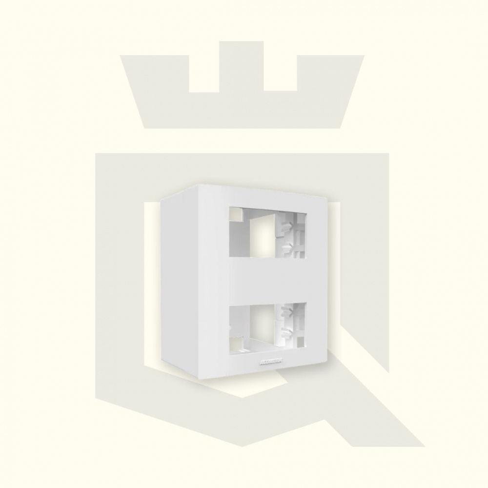 Caixa + Placa 2 Modulo - Quarenta Elétrica Soluções