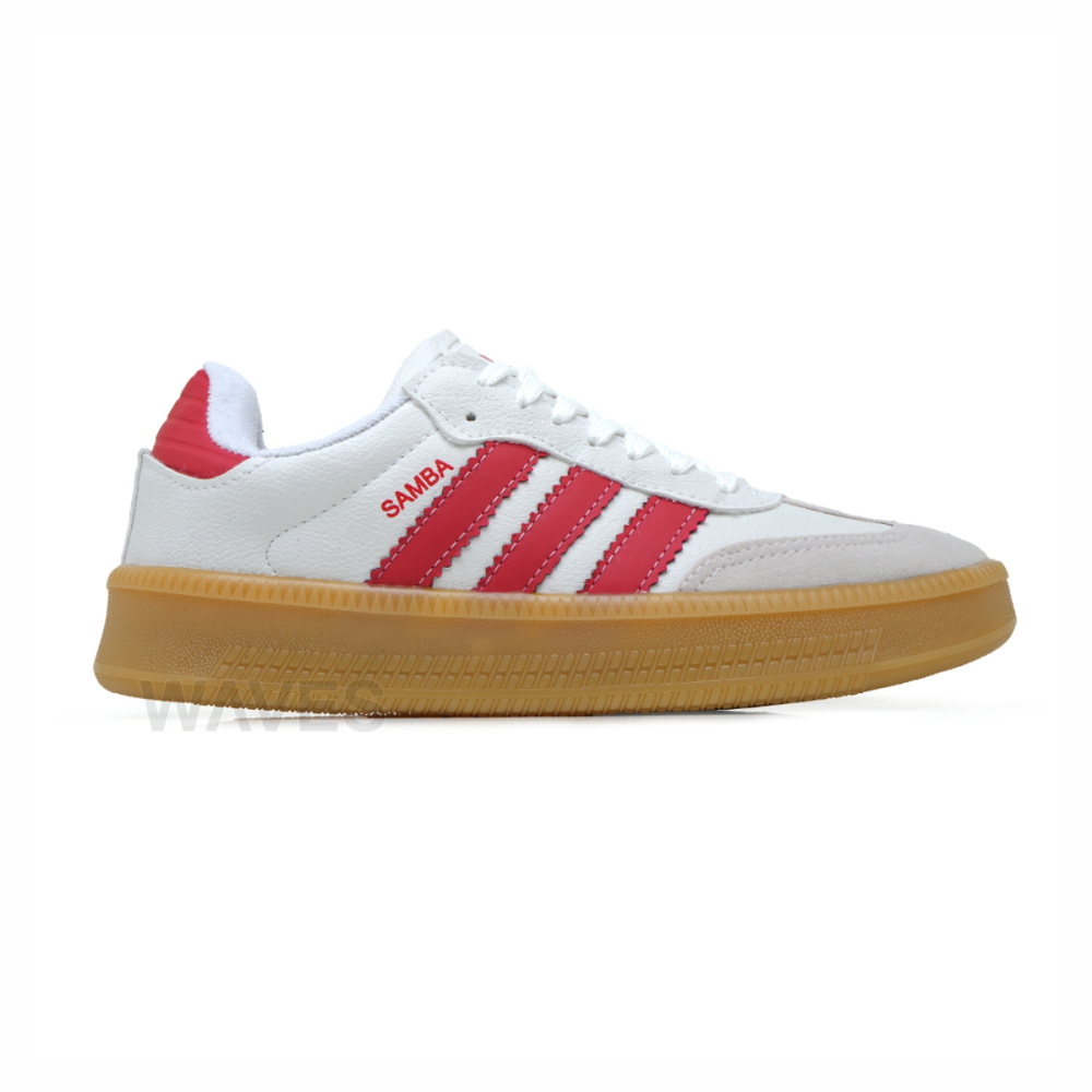 Samba XL Branco Vermelho - Waves Calcados