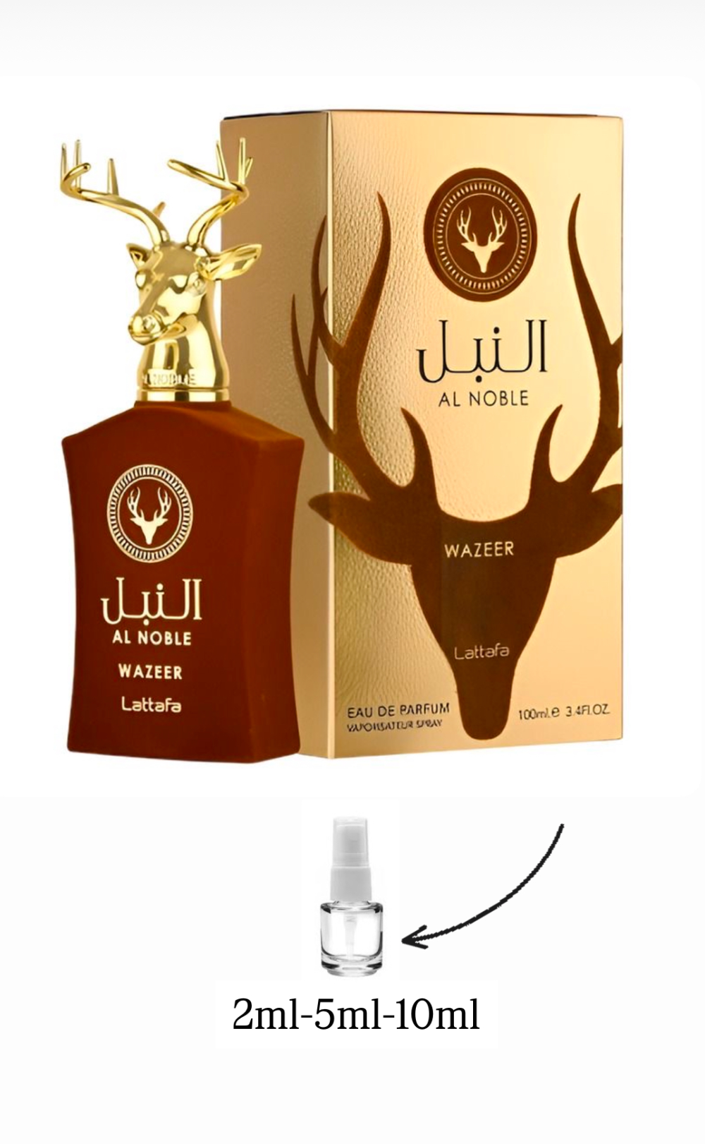 AL NOBLE WAZEER-FRACIONADO 2/5/10ML - WK Imperial Essence