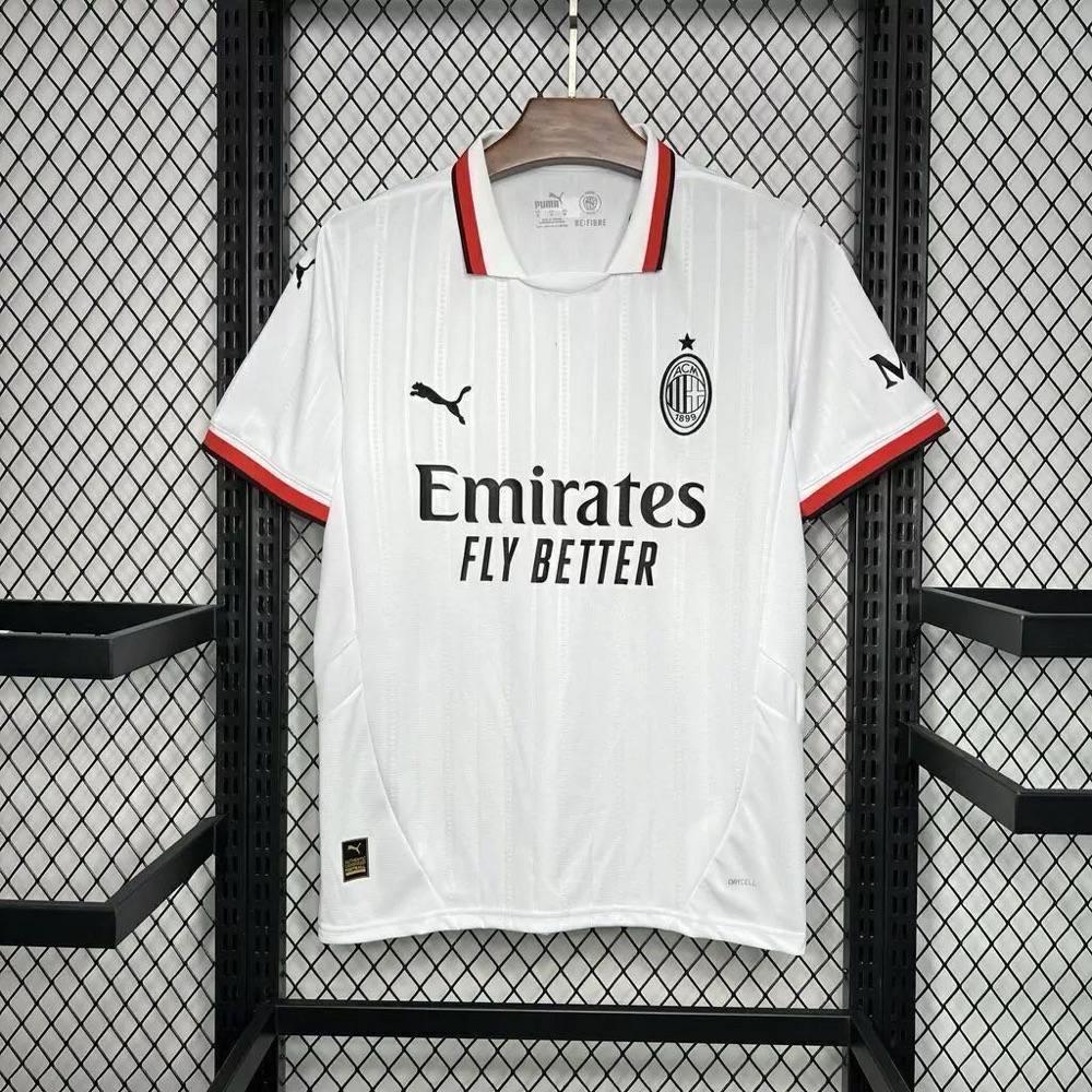 Camisa A.C Milan 24/25 Home I - Branca - WM Sports