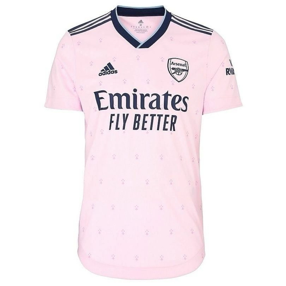 Camisa Arsenal Third 22/23 Torcedor Adidas Masculina -Rosa - WM Sports