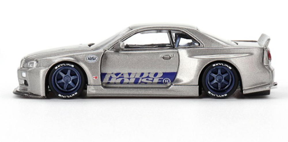 Kaido House + MINIGT Nissan Skyline GT-R (R34) Kaido Works SHINJUKU V1 ...