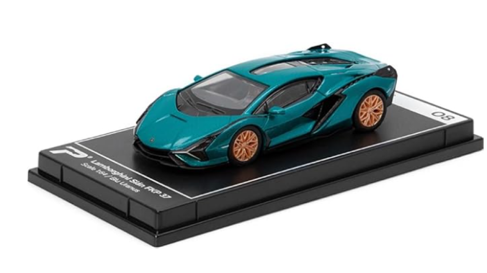 PosterCars - Escala 1:64 Lamborghini Sian FKP - Wolf Garage Store