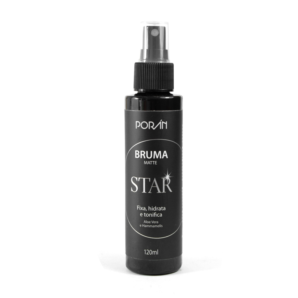 Bruma Matte Star Spray Porán 120ml (PR150) - World Make e Acessórios