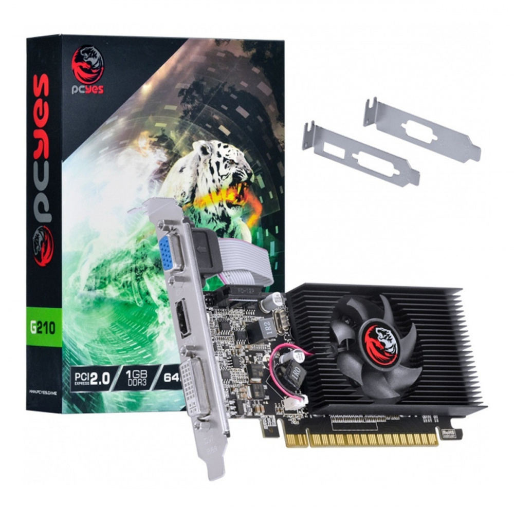 GPU Placa de Video NVIDIA GeForce G 210 1GB DDR3 64 Bit - XENXEN ...