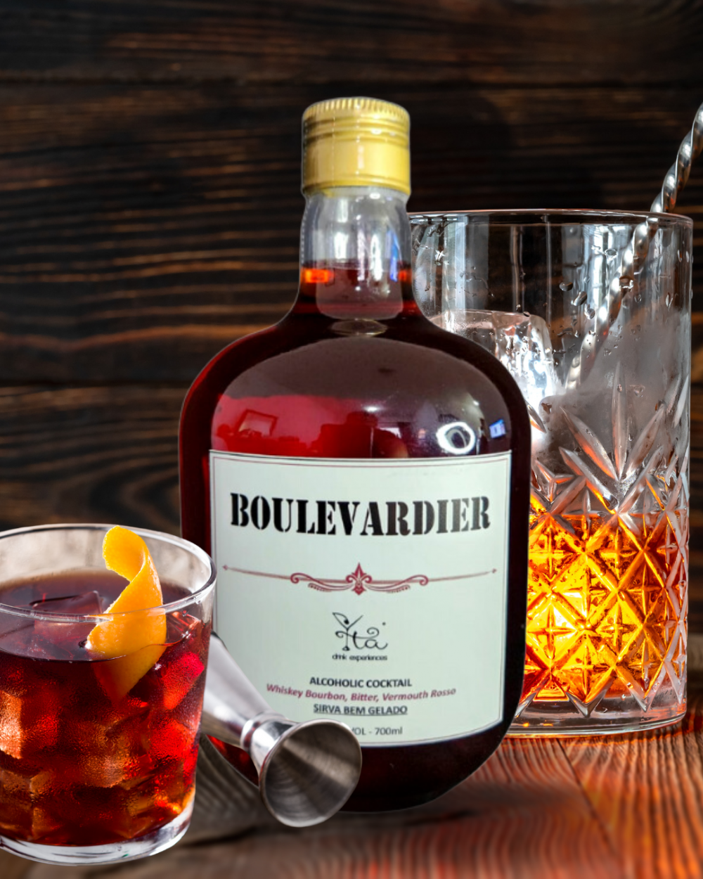BOULEVARDIER Garrafa 700ml - YTA DRINKS