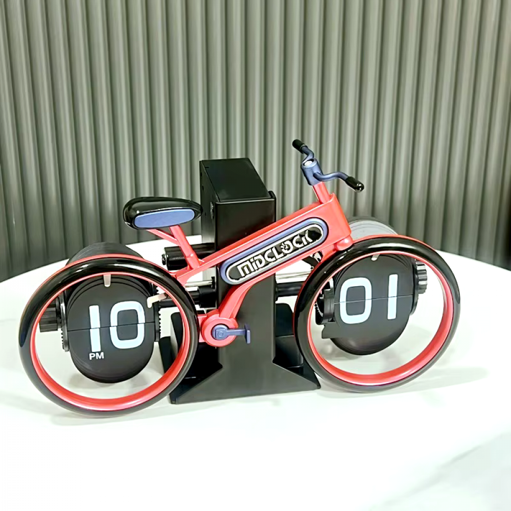 Relógio Flip Bike Retro Design Exclusivo e Funcionalidade na Zathaar - Zathaar