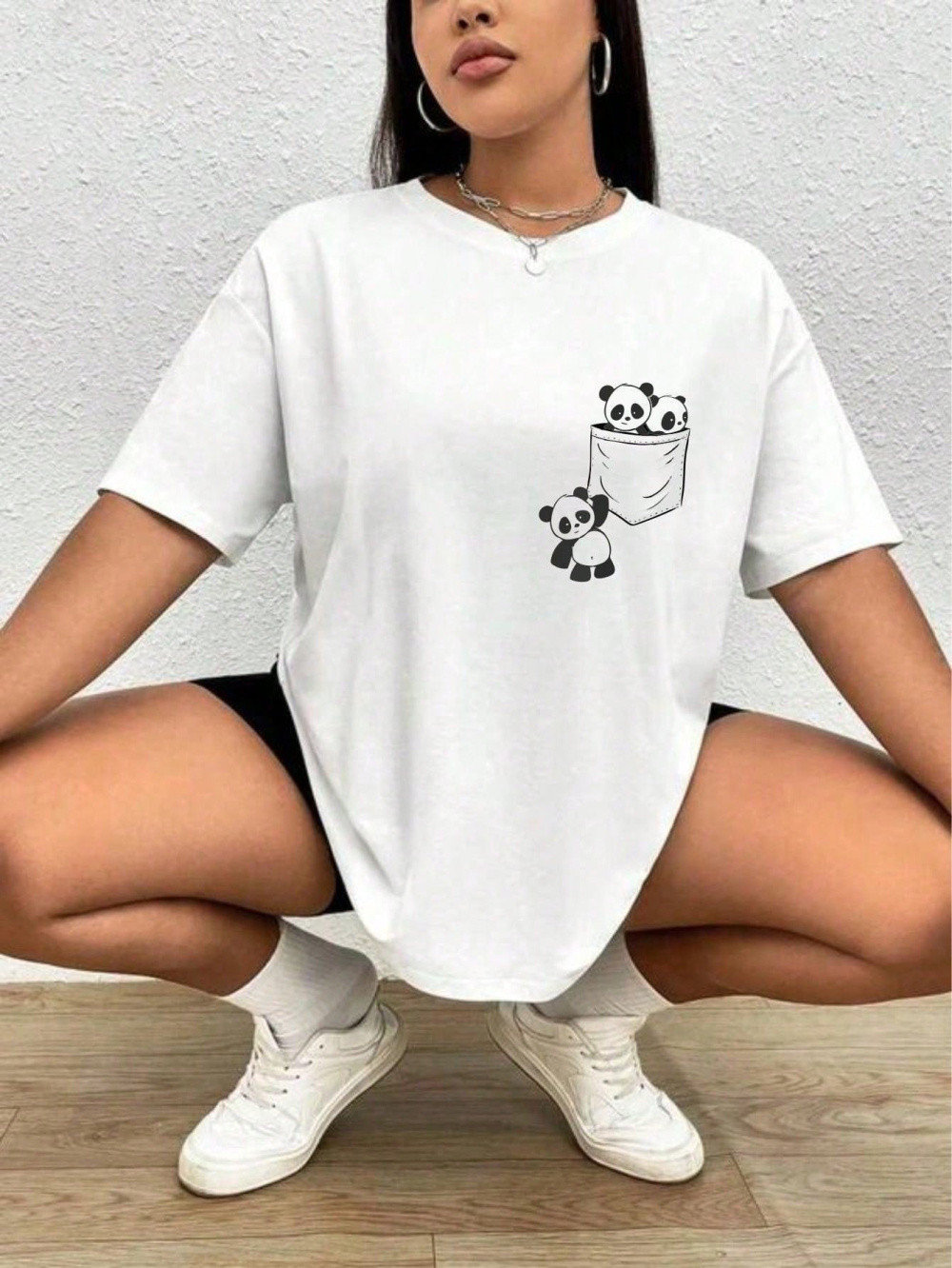 Camiseta Panda Feminina - Lovent