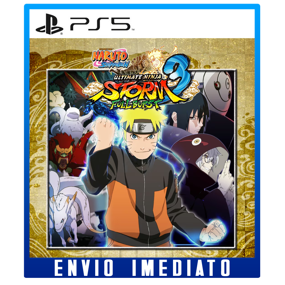 Naruto Shippuden Ultimate Ninja Storm 3 | PLAYSTATION 5 - Zion Games