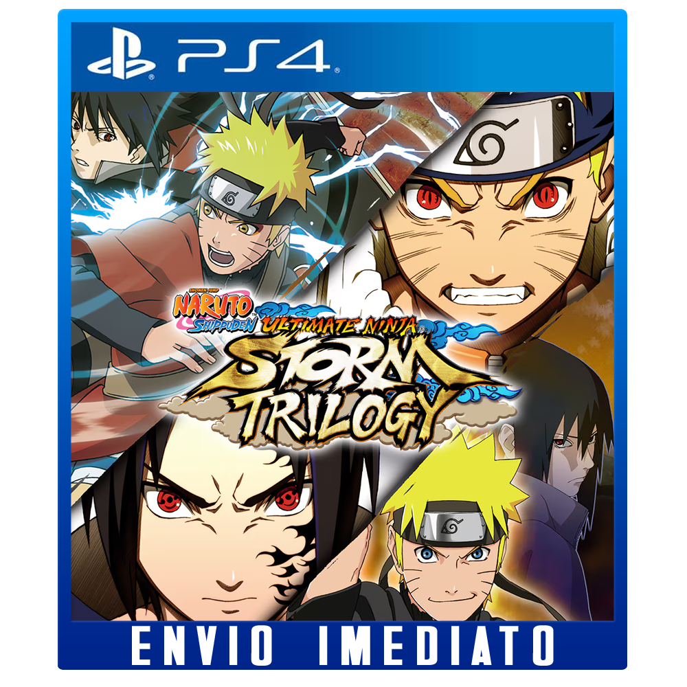 Naruto Shippuden Ultimate Ninja Storm Trilogy | PLAYSTATION 4 - Zion Games